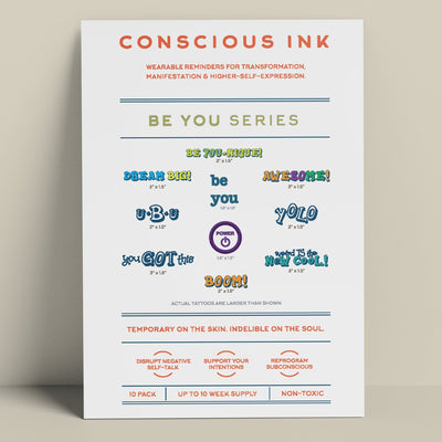 Starter Kit: Begin Your Conscious Ink Journey - Save 38%