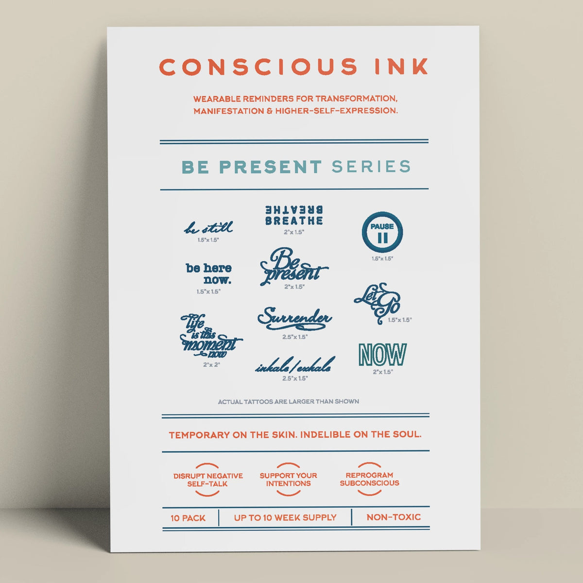 Stress Relief Gifts - Stress Relieving Gifts – Conscious Ink