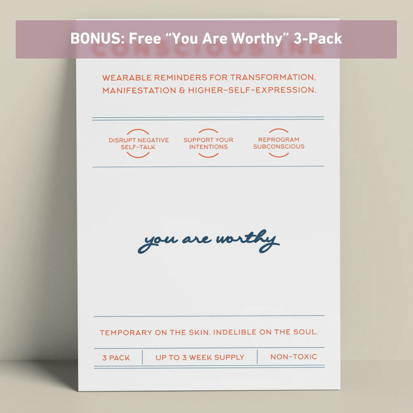 Abundance Starter Kit: Begin Your Conscious Ink Journey - Save 38%