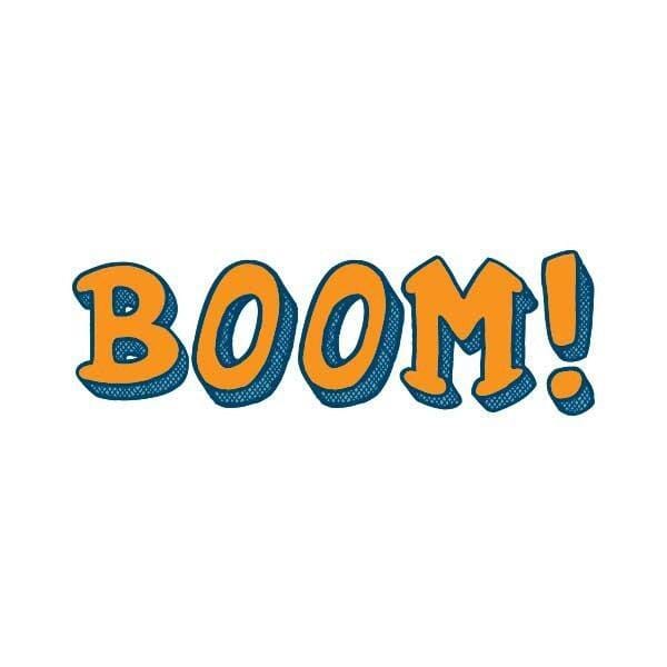 Boom Manifestation Temporary Tattoo Greeting Card – Conscious Ink