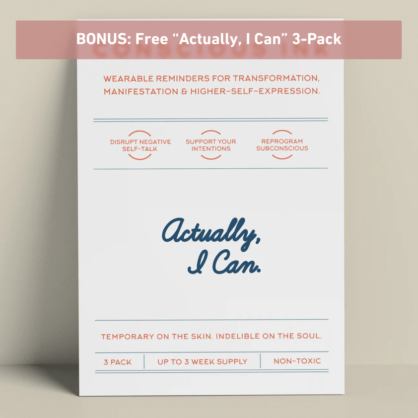 Love My Body Starter Kit (Save 38%) – Conscious Ink