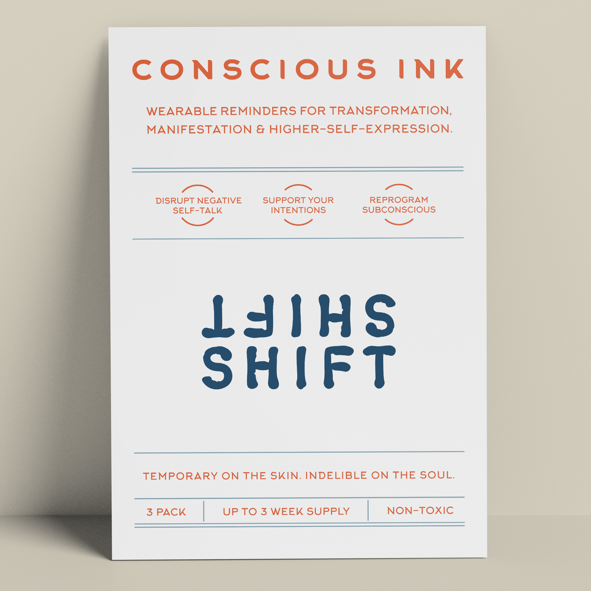 SHIFT SHIFT Temporary Tattoo - SHIFT SHIFT Manifestation Tattoo ...