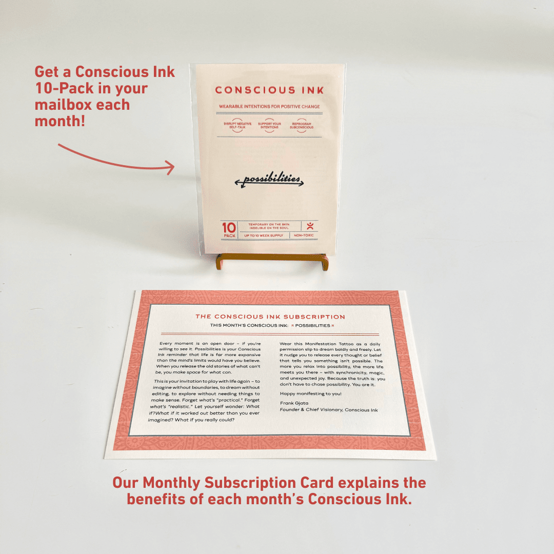 Subscribe I Transform – Conscious Ink