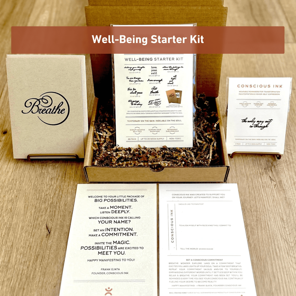 Well-Being Starter Kit (Save 38%) – Conscious Ink