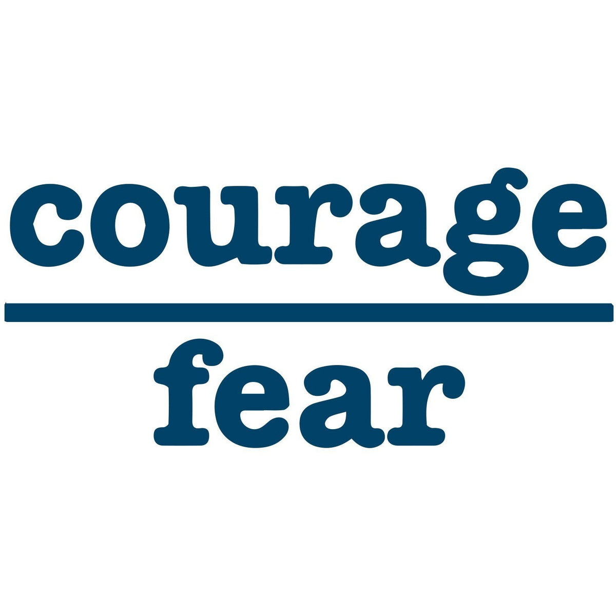 Courage Over Fear Temporary Tattoo - Courage Over Fear Manifestation ...
