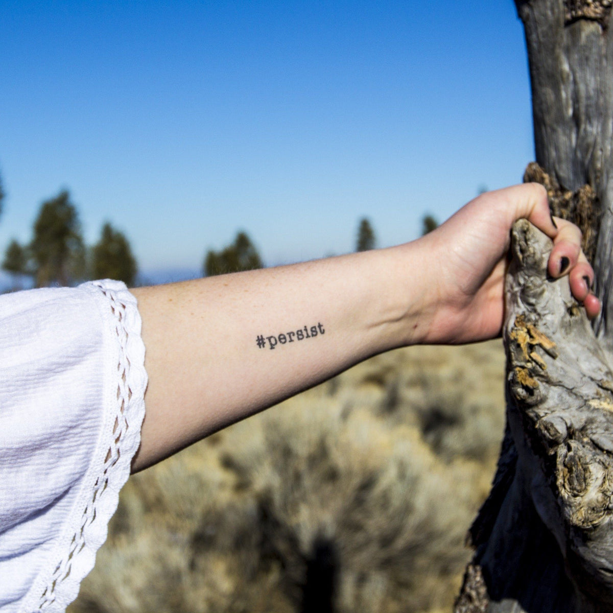 #persist Temporary Tattoo - #persist Manifestation Tattoo – Conscious Ink